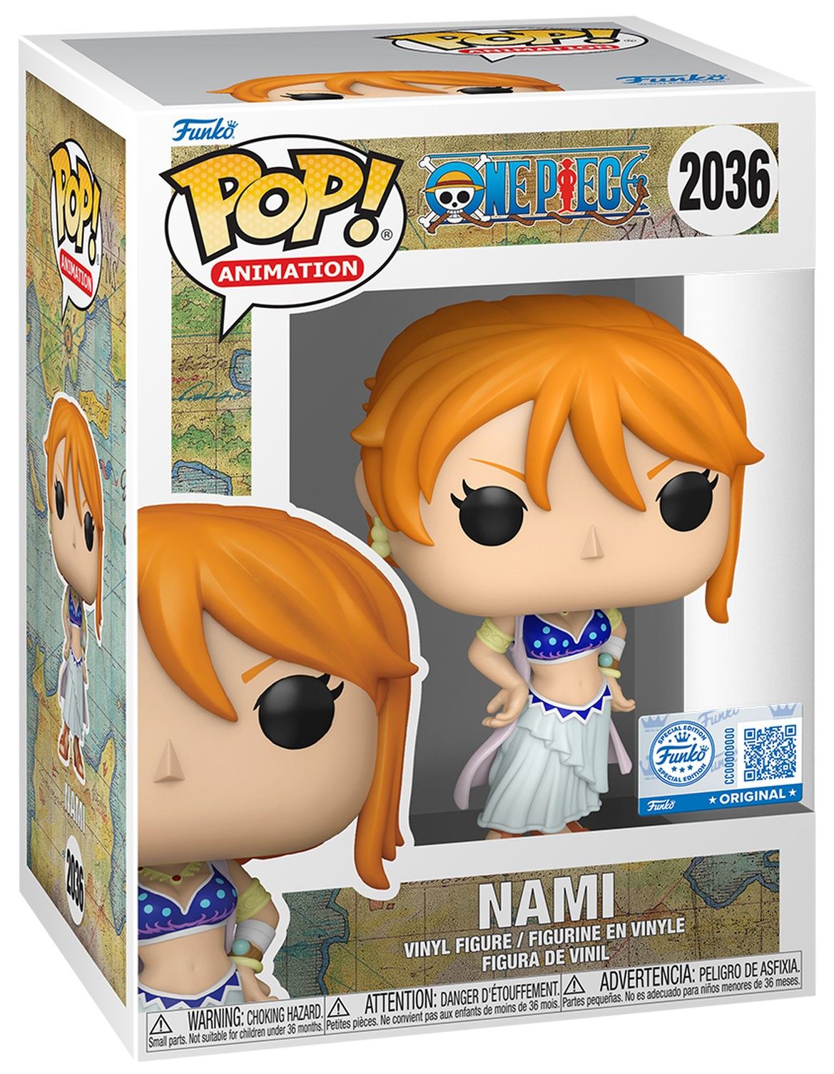 Figura Funko POP! Animation: One Piece - Nami (Alabasta) (Special ...