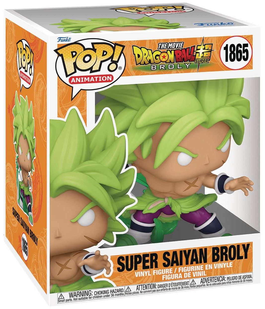 Figurină Funko POP! Animation: Dragon Ball Super: Broly - Super Saiyan ...