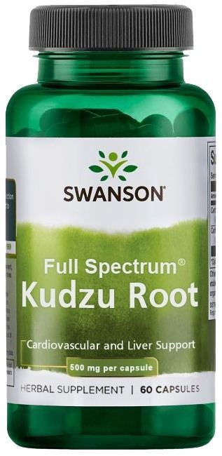 Kudzu Root, 500 mg, 60 capsule, Swanson | Ozone.ro