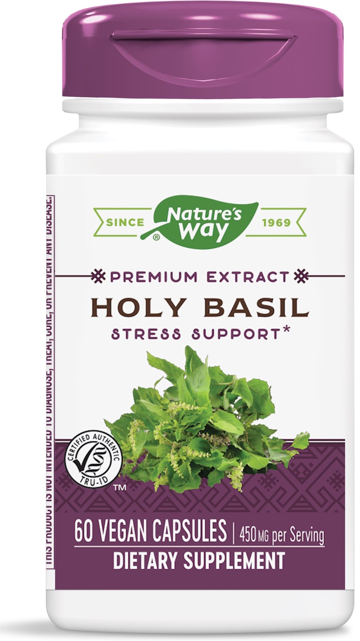 Holy Basil, 450 mg, 60 capsule, Nature's Way | Ozone.ro