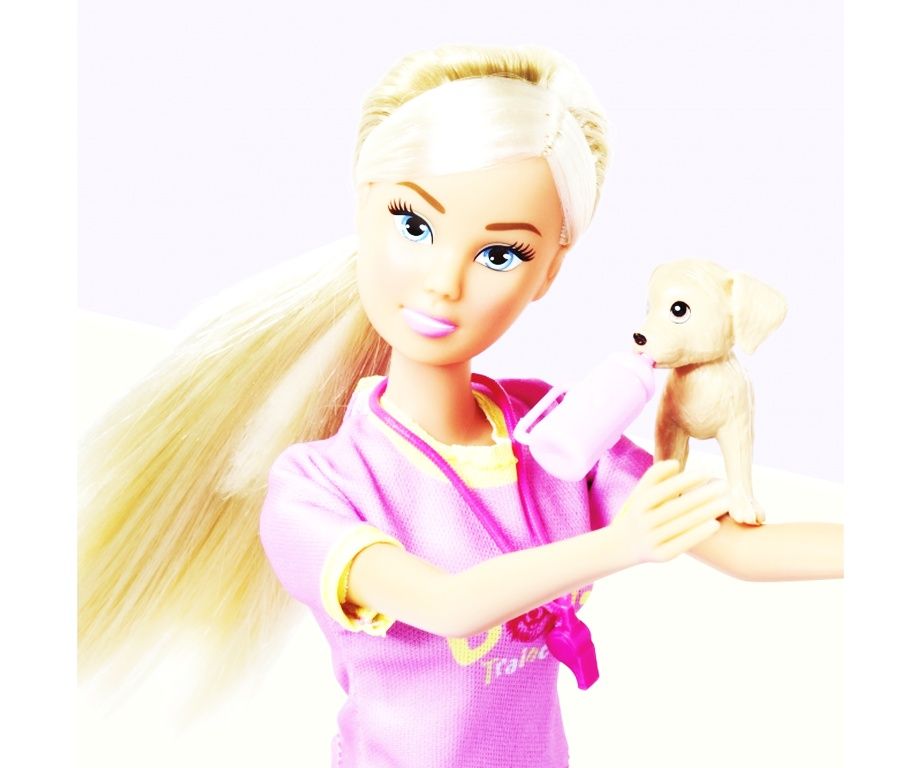 Set de joacă Simba Toys Steffi Love – Dresor de câini, 29 cm | Ozone.ro