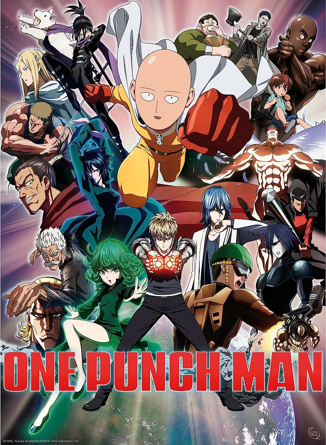 GB eye Animation: One Punch Man - Saitama & Genos mini set de postere ...