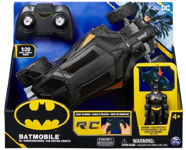 Set Spin Master Core - Batmobile Radio Control Car cu figurină | Ozone.ro