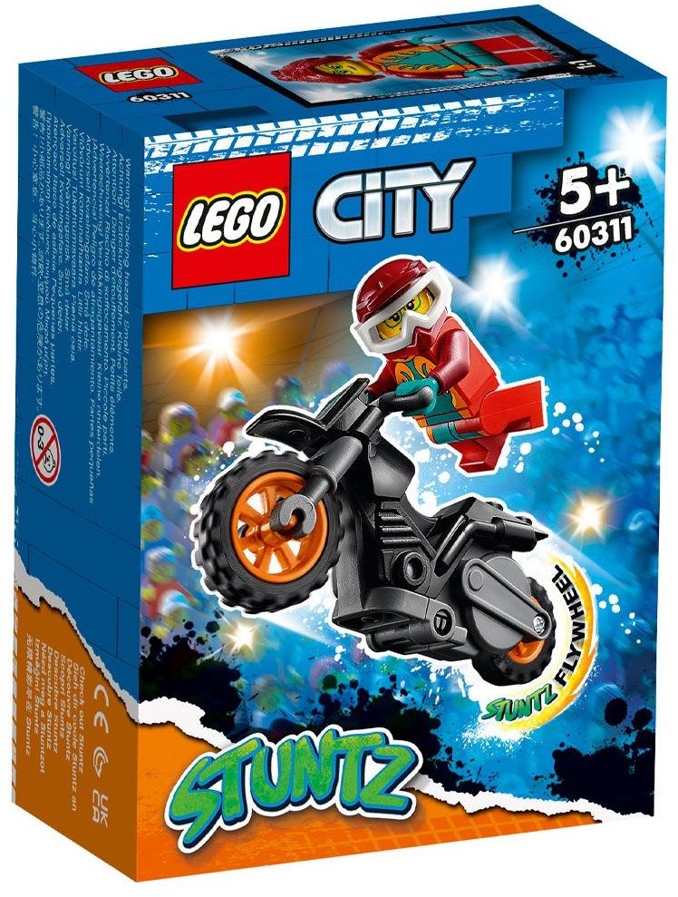 Constructor LEGO City - LEGO Fire Stunt Bike (60311) | Ozone.ro