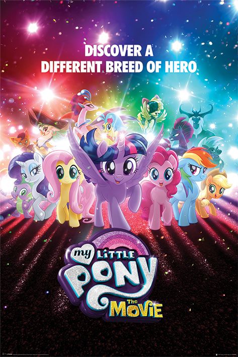 Poster maxi Pyramid - My Little Pony Movie (A Different Breed of Hero ...