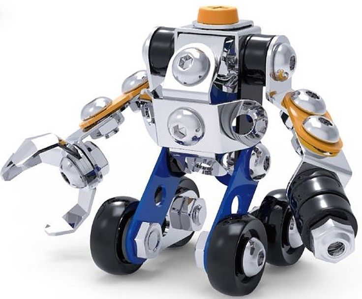 Constructor din metal Raya Toys - Magical Model, robot, 70 de piese | Ozone.ro