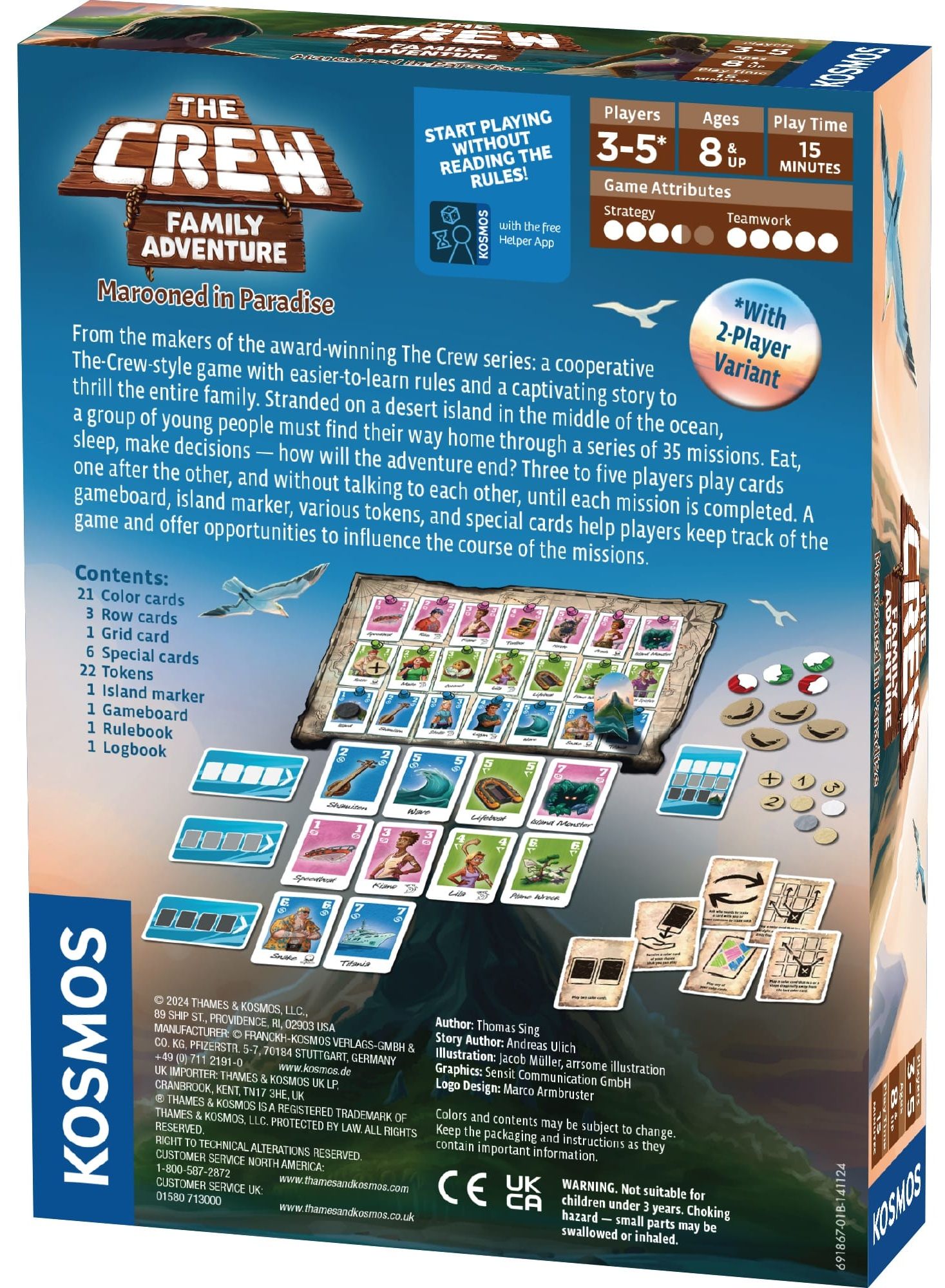 Joc de societate The Crew Family Adventure: Marooned in Paradise ...