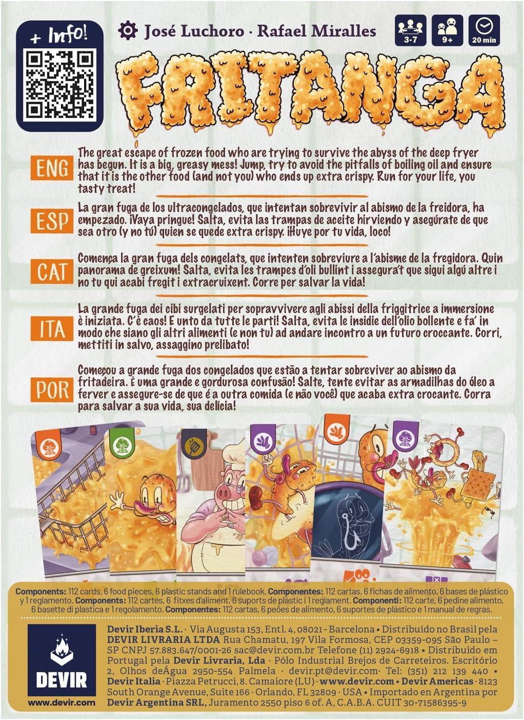 Joc de societate cu cărți Fritanga - Joc de societate | Ozone.ro