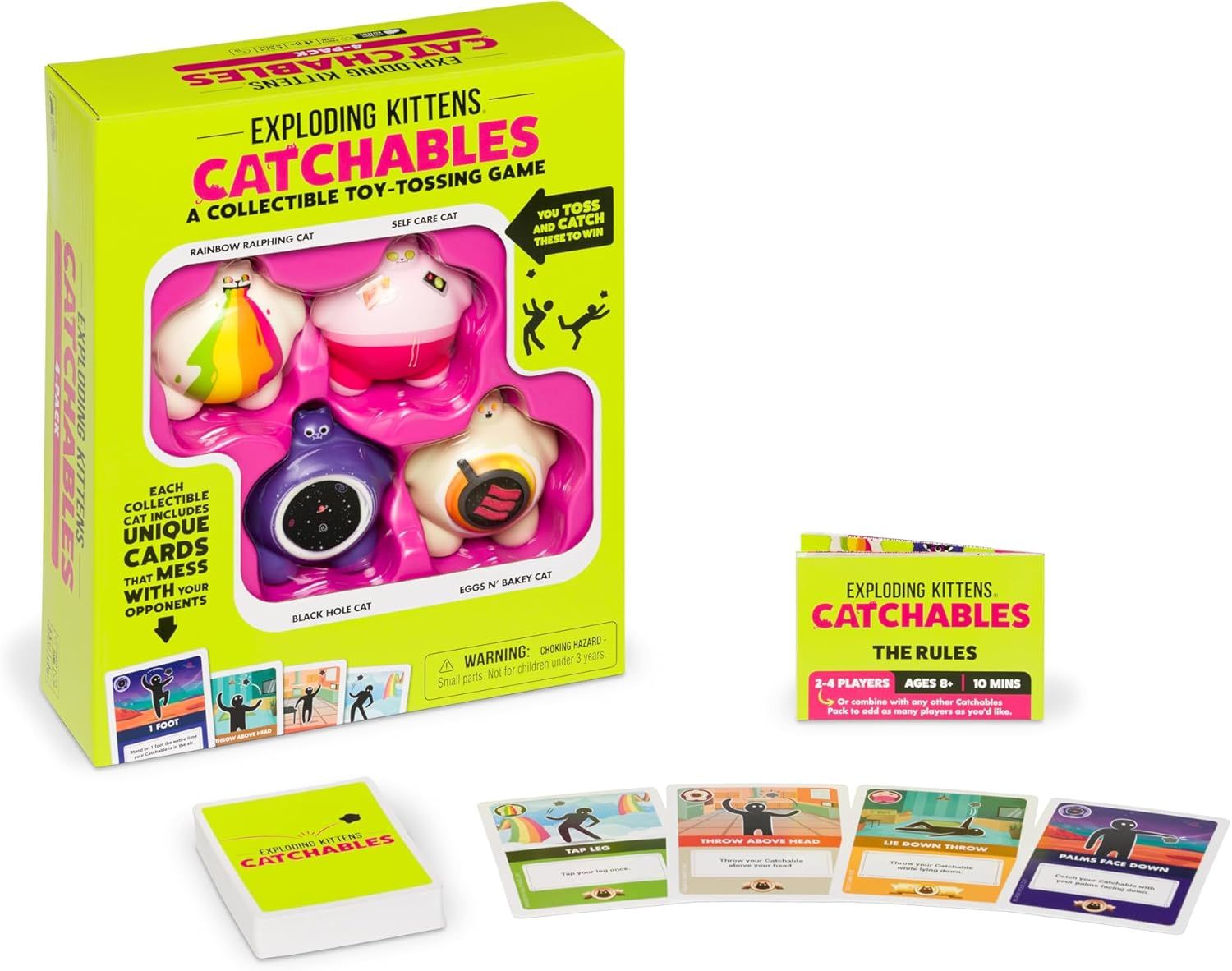 Joc de societate Exploding Kittens: Catchables 4 - Pack - Party | Ozone.ro