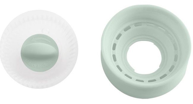 Pahar rezistent la varsare KikkaBoo - Deep Sea, 360°, 300 ml, Mint ...