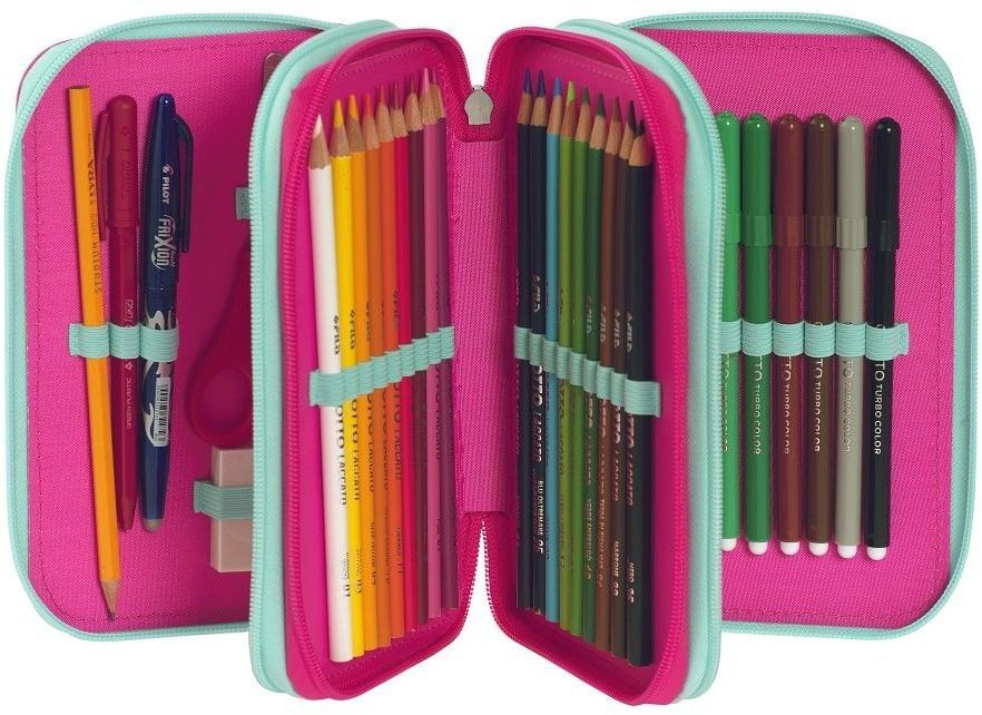 Penar - Rainbow High, cu 3 compartimente, colorat , complet | Ozone.ro