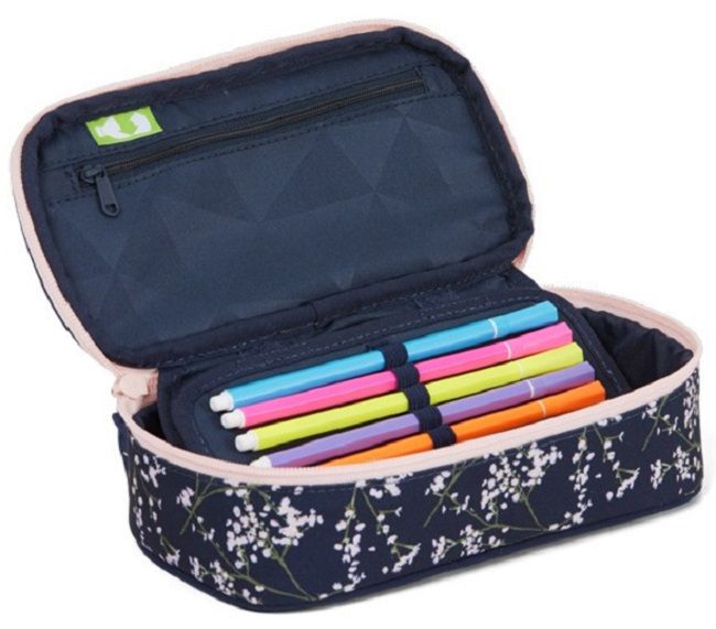 Penar Satch Pencil Box - Bloomy Breeze, cu 2 compartimente | Ozone.ro