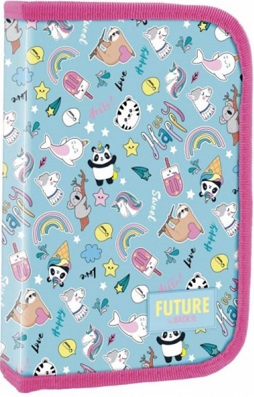 Penar școlar Derform - Happy Panda, cu 1 fermoar | Ozone.ro