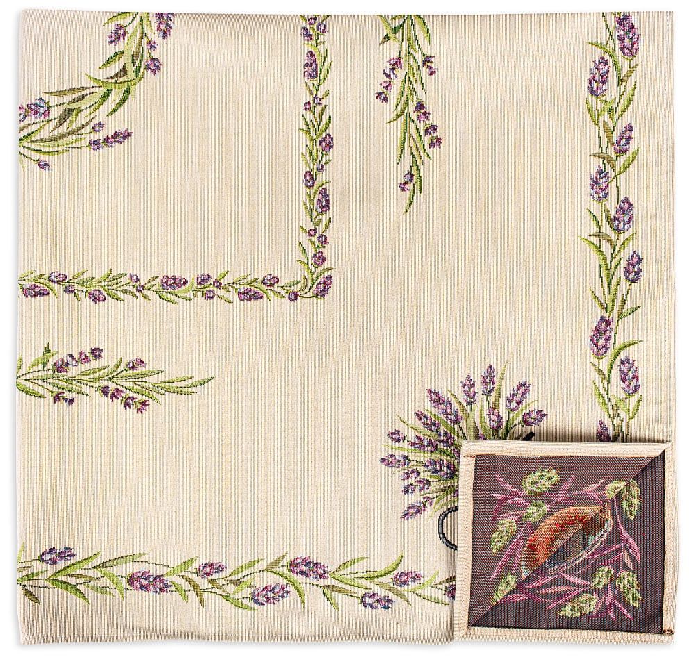 Față de masă Rakla - Lavender and nature, 140 х 180 cm | Ozone.ro