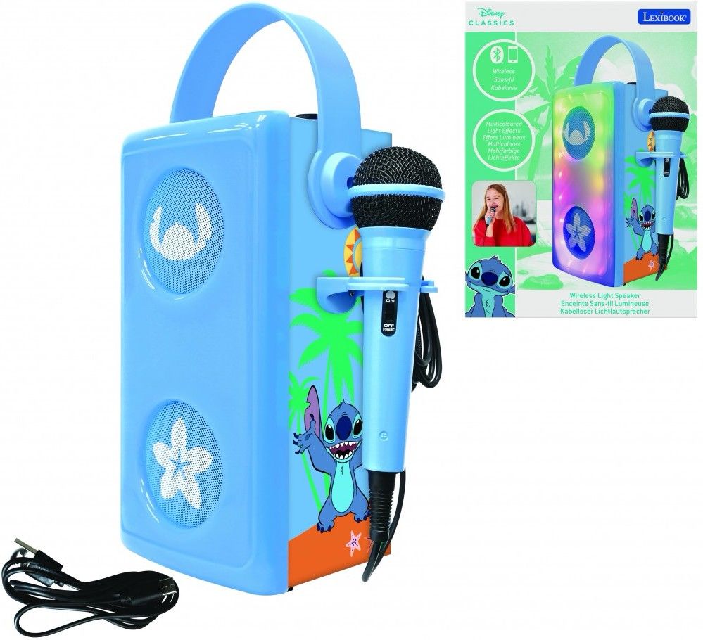 Mini boxa Lexibook - BTP185DZ, Stitch | Ozone.ro