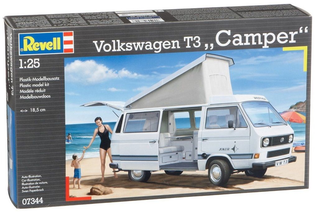 Model de asamblat Revell Automobile - VW T3 Camper | Ozone.ro