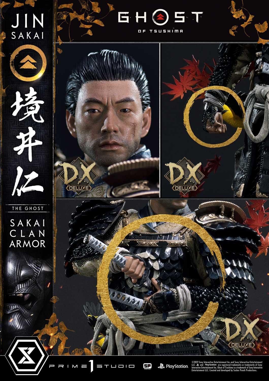 Statuetă Prime 1 Games: Ghost of Tsushima - Jin Sakai (Sakai Clan Armor ...