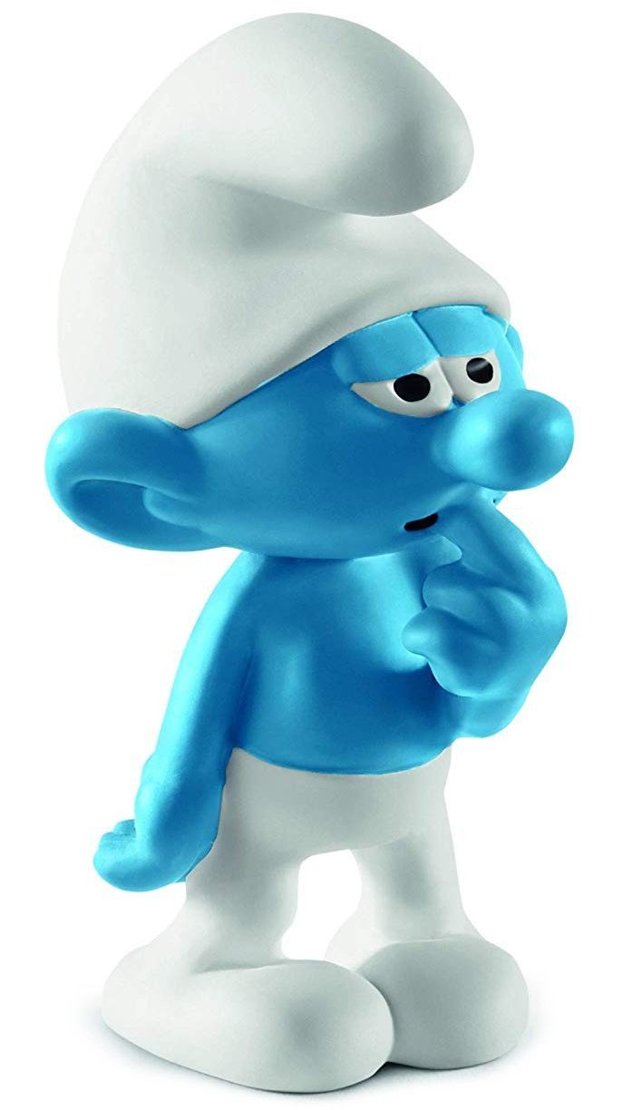 Figurina Schleich The Smurfs - Strumf Clumsy | Ozone.ro