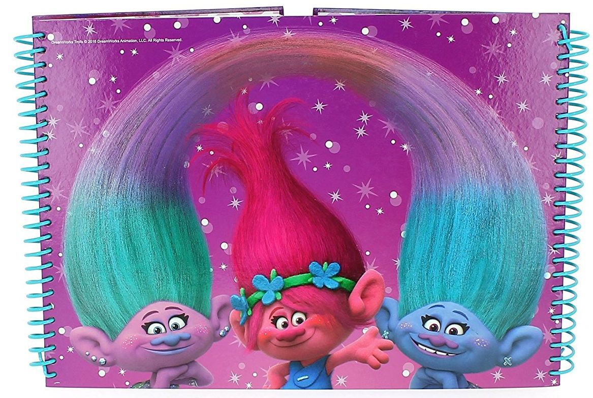 Set de colorat Trolls Design Studio | Ozone.ro