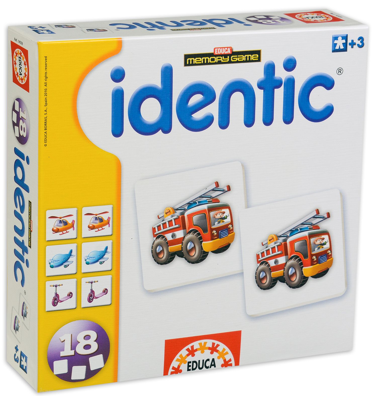 Educa identic joc de memorie pentru copii - Vehicule | Ozone.ro