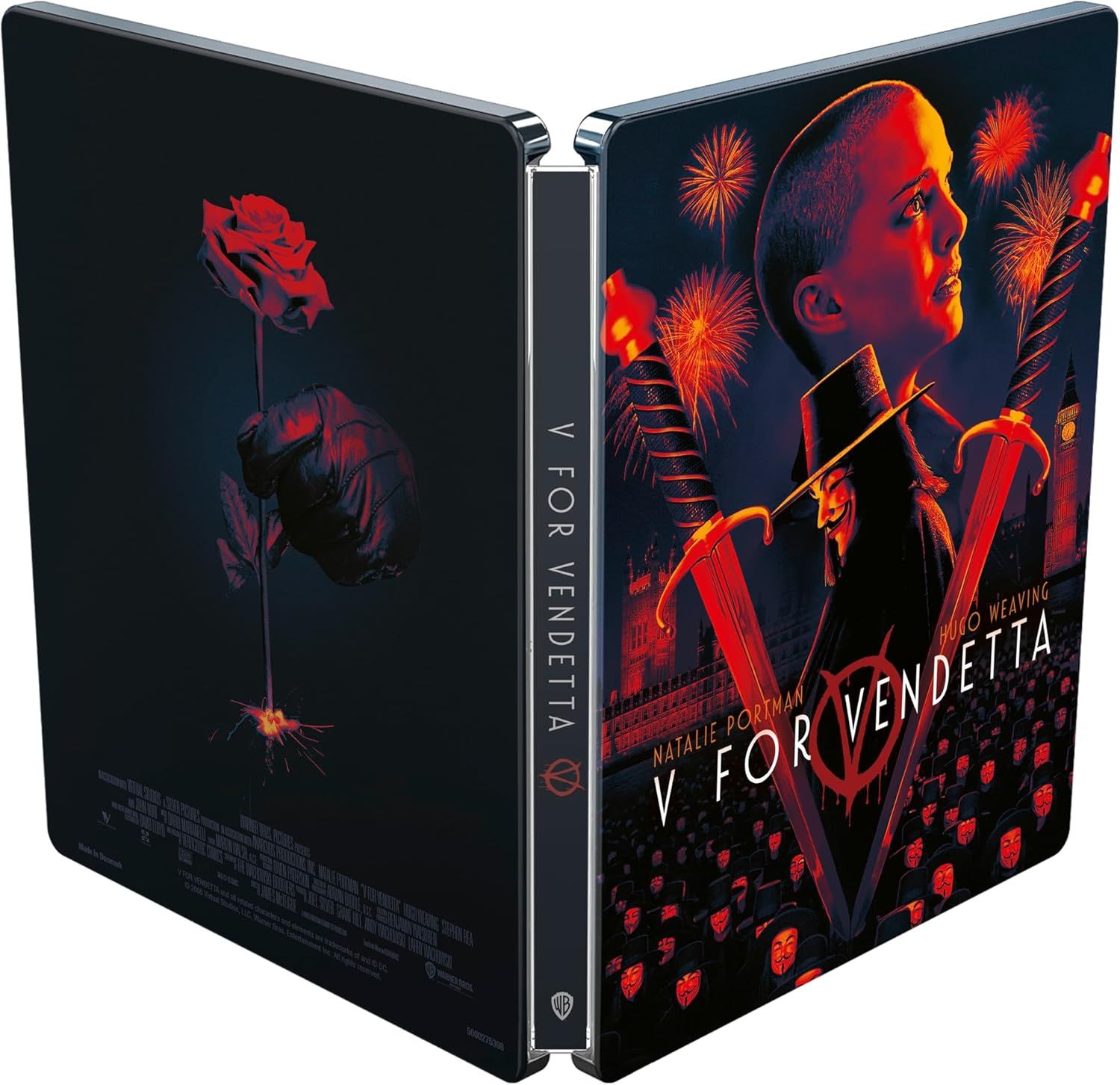 V For Vendetta, Limited Edition Steelbook (4K Ultra HD) | Ozone.ro