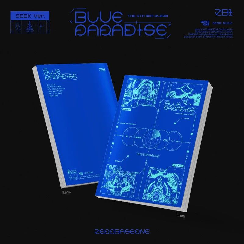 ZEROBASEONE - Blue Paradise, SEEK Version (CD Box) | Ozone.ro