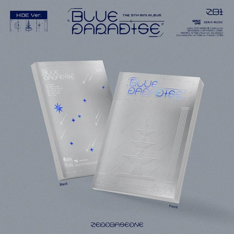 ZEROBASEONE - Blue Paradise, HIDE Version (CD Box) | Ozone.ro